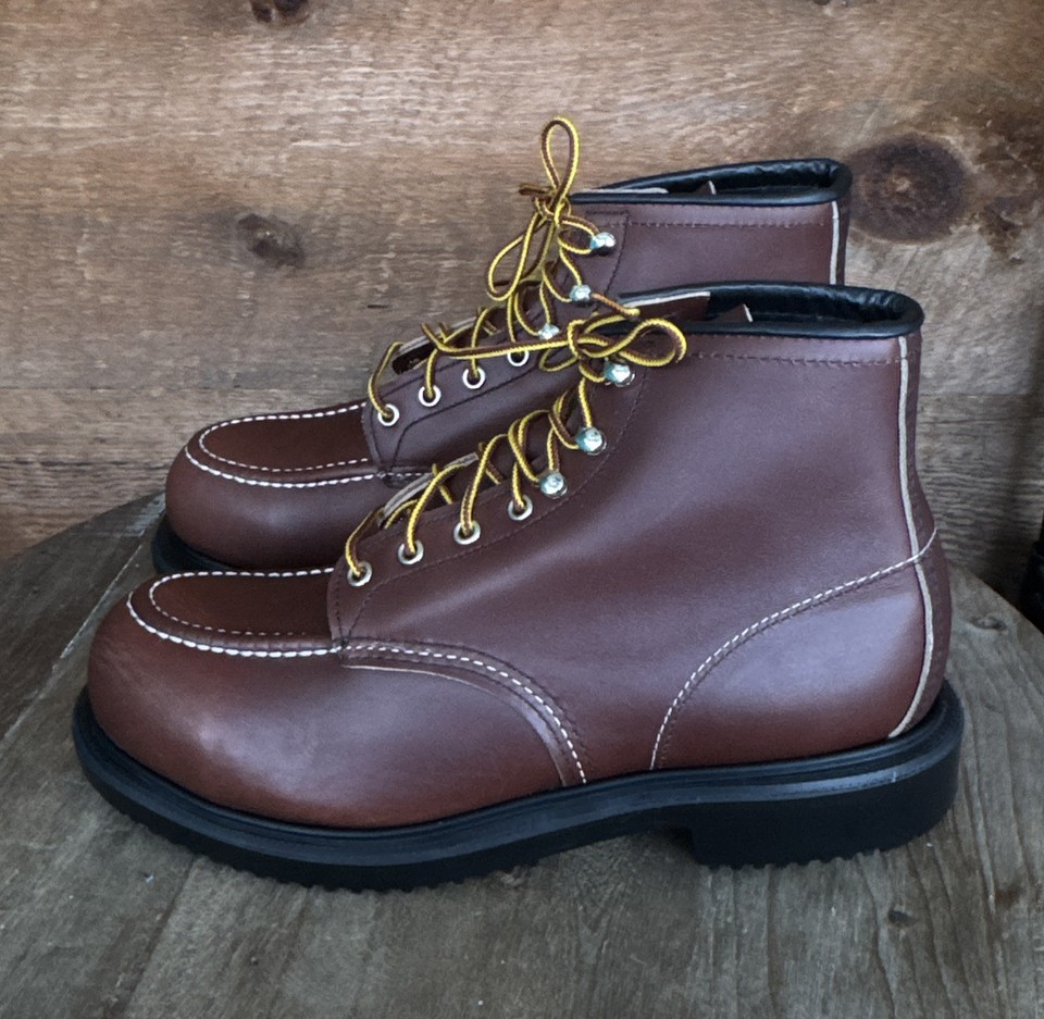 Red Wing Boots 8249 Men 10 EEE Steel Toe Safety Work Oil Resistant ...