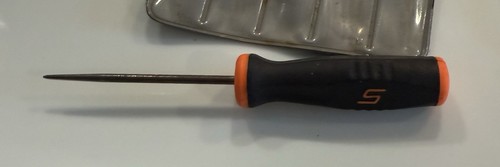 SNAP-ON #SGASA204AO 4 PIECE SOFT GRIP MINI AWL & HOOK TOOL SET Orange ...