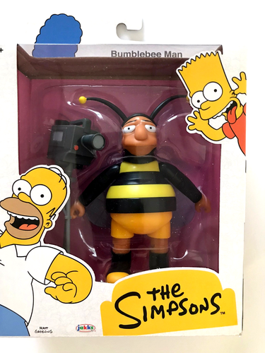 The Simpsons Bumblebee Man 5” Jakks Pacific Wave 4 New Free Shipping | eBay