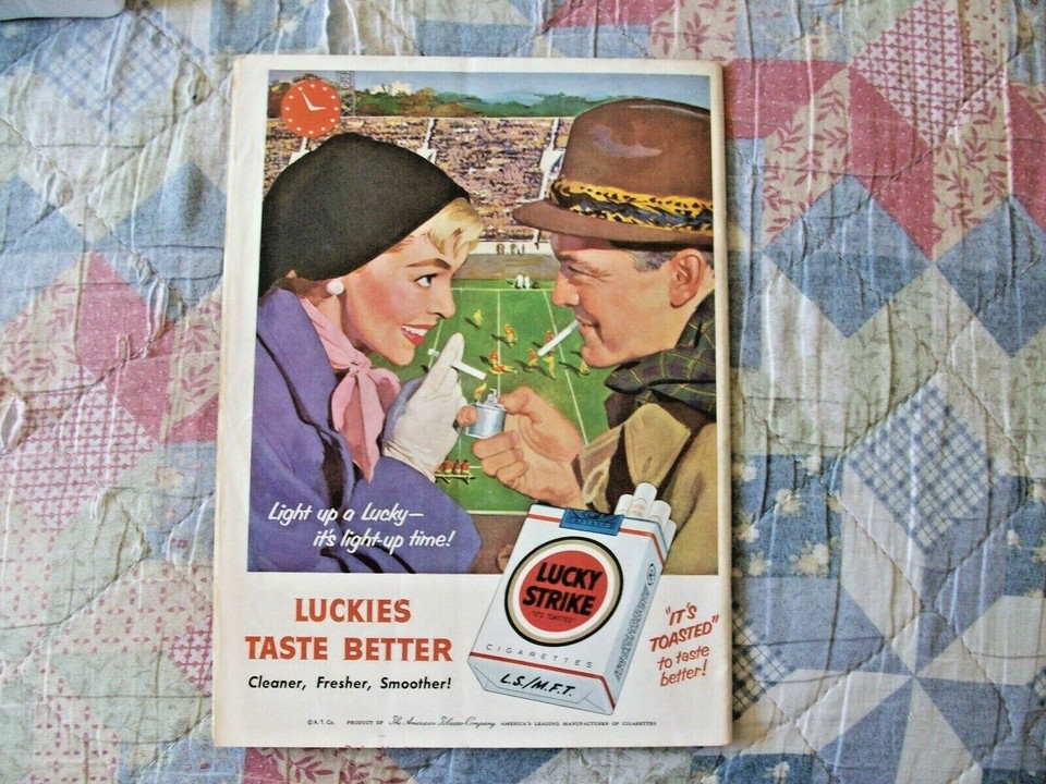 1955 OKLAHOMA NORTH CAROLINA FOOTBALL PROGRAM College Football SOONERS ...