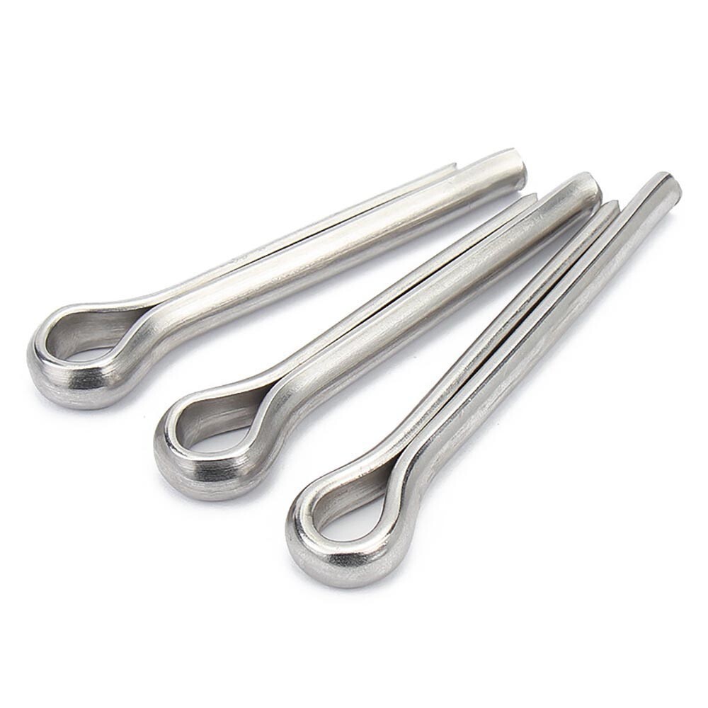 Cotter Split Pins M3 M3.2 M4 M5 A2/304 Stainless Steel DIN 94 Clevis ...