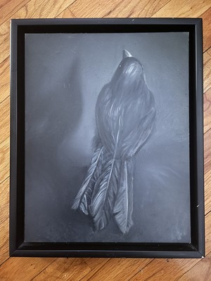 Limor Gasko - Black Bird Painting | eBay