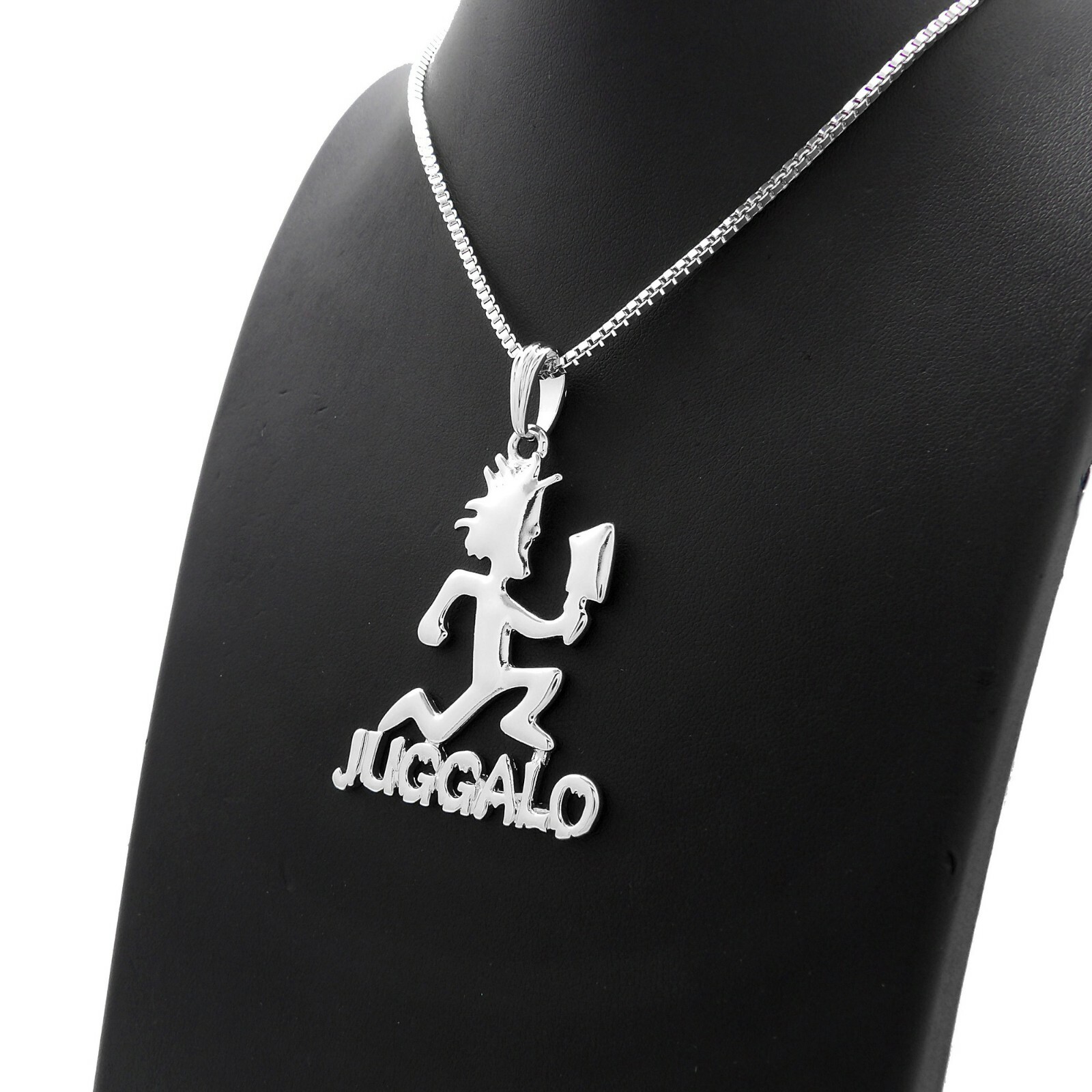 Juggalo Hatchet Man Pendant 24" Box Chain Necklace Hip Hop New | eBay