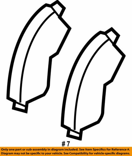 04465-42200 Toyota Pad kit, disc brake, front 0446542200, New Genuine ...