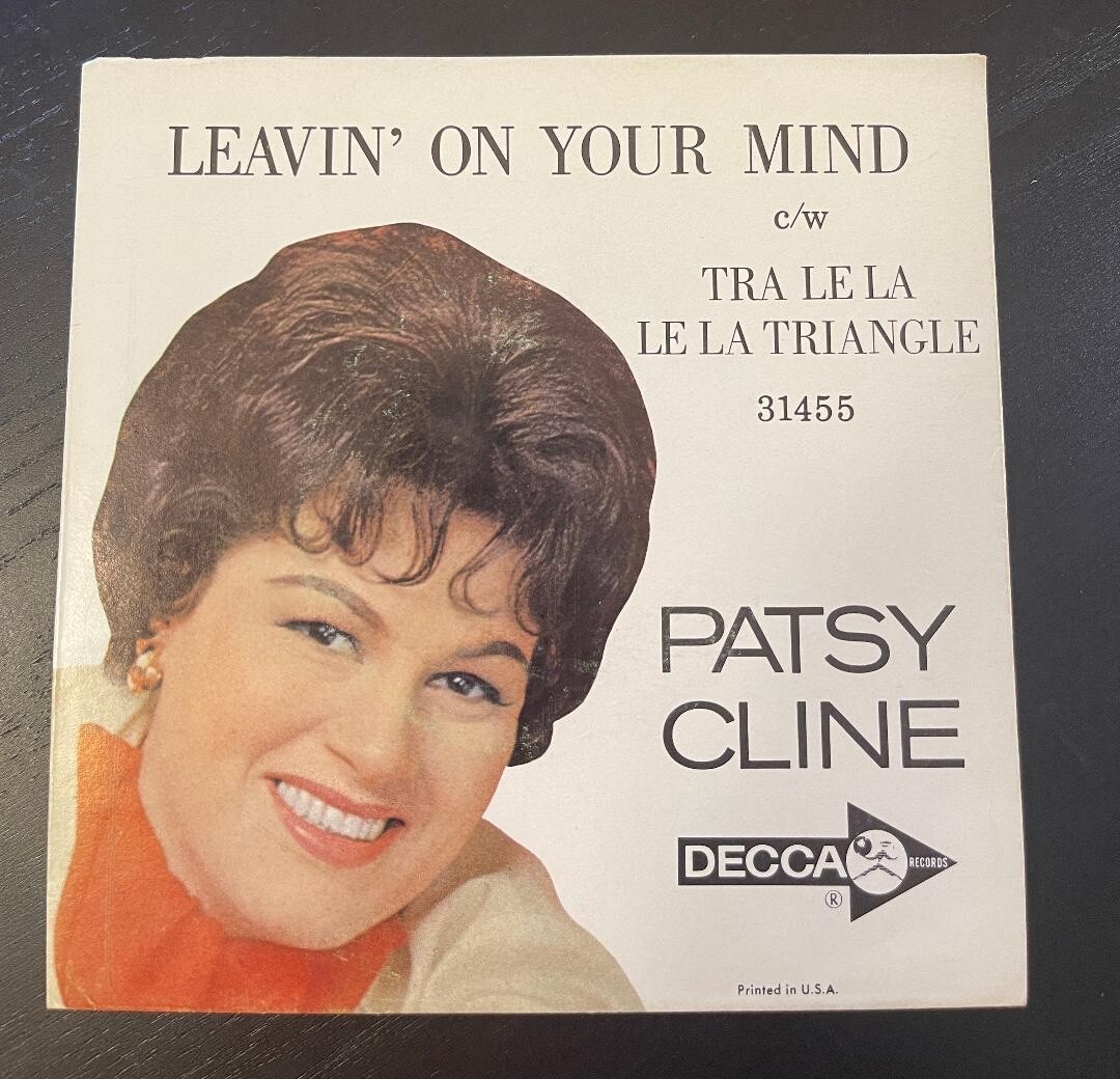 PATSY CLINE Leavin' On Your Mind 1963 PICTURE SLEEVE ONLY(No 45 ...