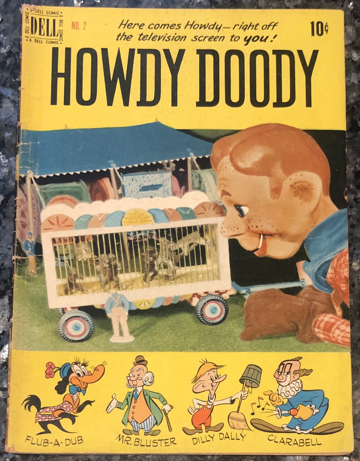 Howdy Doody #2 June 1950, Dell Comics GVG3.0, EARLY NBC TV COMIC | eBay