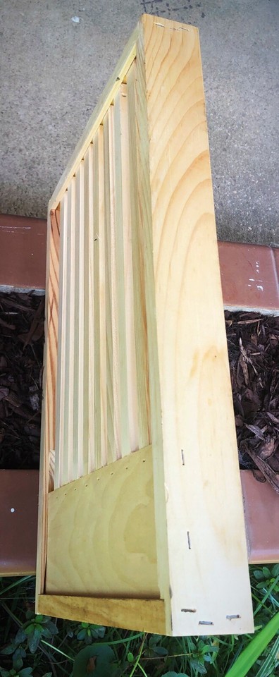 Pine 8 frame slatted rack for Langstroth bee hive | eBay