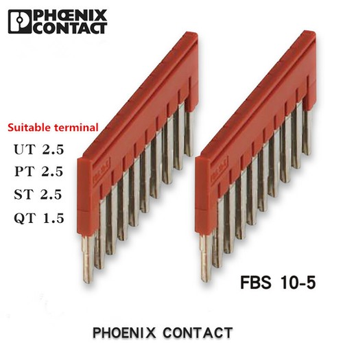 10pcs Phoenix FBS 10-5 3030213 Plug-in Bridge, Shorting Piece ...