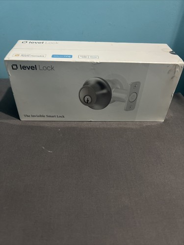 Level Lock The Invisible smart Lock Matte Black | eBay