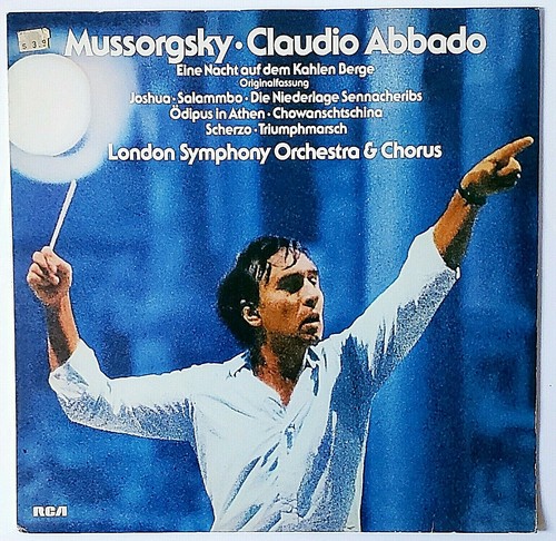 Mussorgsky Claudio Abbado London Symphony Orchestra Vinyl Rare German ...