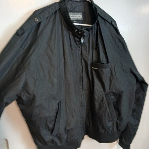 Vintage Members Only Men's Black Classic Iconic Racer Jacket Xxl | eBay