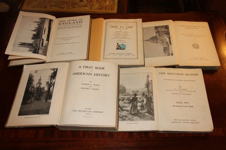 Rare Antique Book Bundle - Early 1900s History & Literature ...