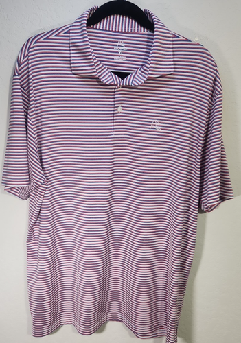 Rhoback Men’s Polo Shirt XL – Red White Blue Stripes – Patriotic ...