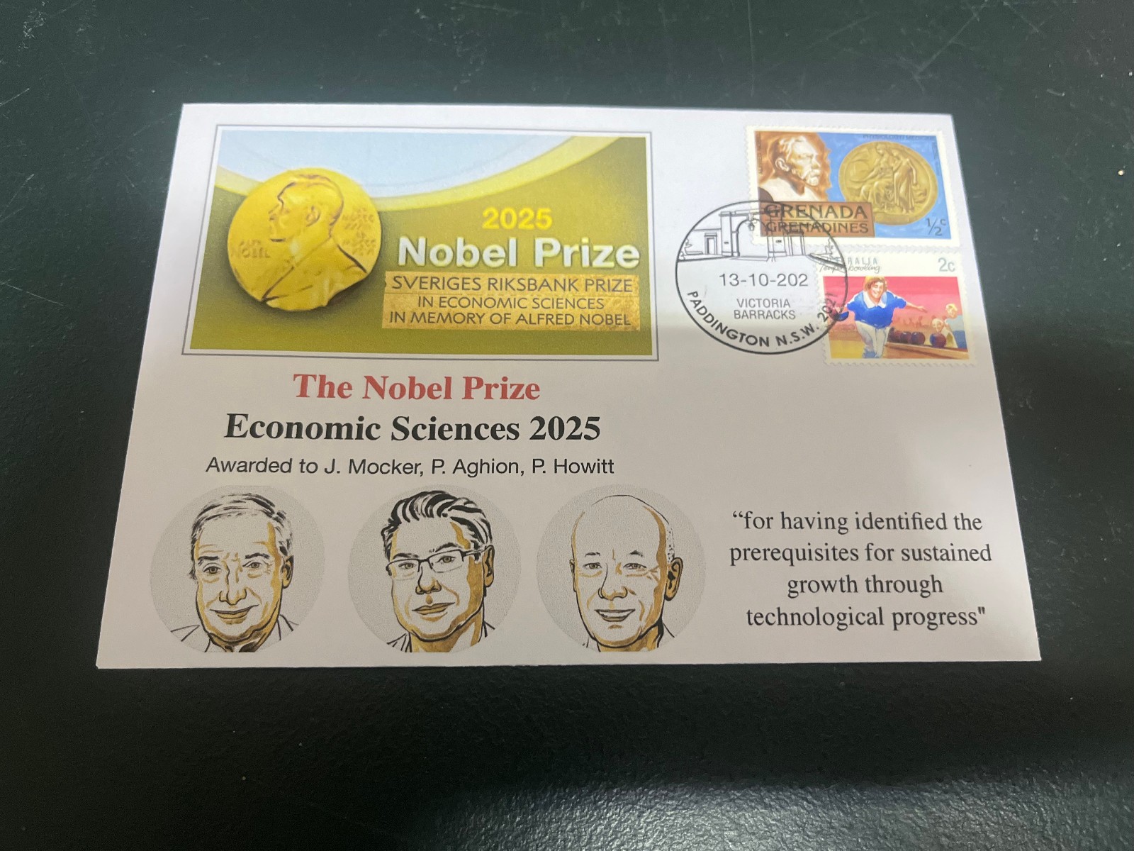 (1661) 14-10-2025 - Nobel Economic Sciences Prize 2025 (A)
