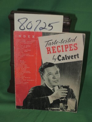 CALVERT DISILLLERS Taste-Tested Recipes | eBay
