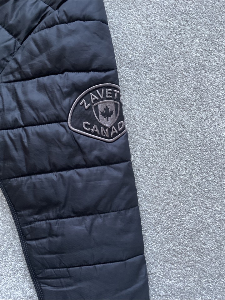 Men Zavetti Canada Coat Size Small - Black | eBay UK