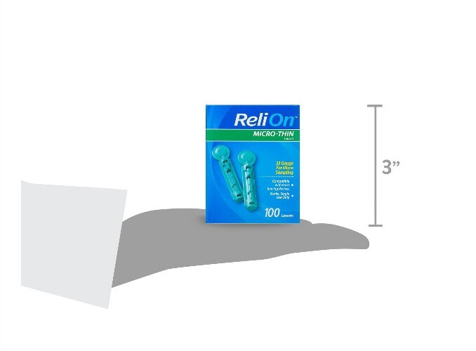 ReliOn Micro Thin Lancets 33 Gauge 33g 100 Count for sale online | eBay