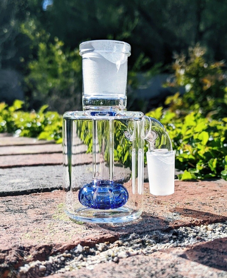 Premium 14mm 90° Lil Sweety Cobalt Ash Catcher for Water Pipe Bong ...
