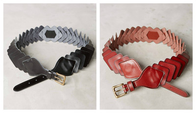 NIP Anthropologie Diamonds Vegan Leather Belt by Hensler, XS, S, M, L ...