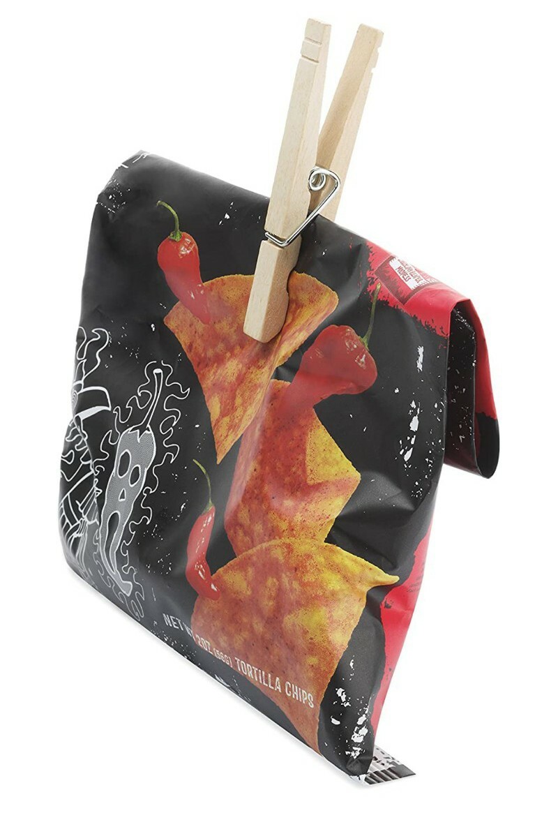 200 Vtg 3-1/4” Clothes Pins Wood Wooden Spring Loaded Clothespins ...