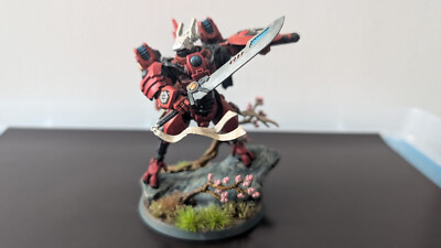 Warhammer 40K | Tau Commander Farsight – Nicely Painted, Base Magnetized 5011921199549 | eBay