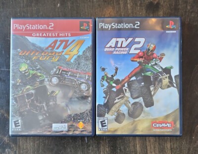 ATV: Quad Power Racing 2 (Sony PlayStation 2, 2003) Offroad Fury 4 CIB ...