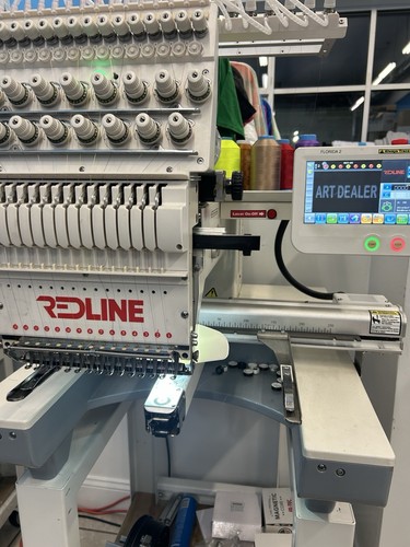 Redline 15 Needle Embroidery Machine | eBay