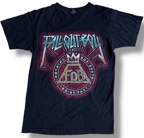 Fall Out Boy FOB Nothing But Death Do Us Part T-Shirt Emo Rock Band Tee ...