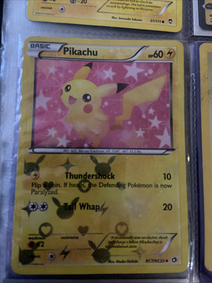 Pikachu RC7/RC25 Radiant Collection Pokemon Card | eBay