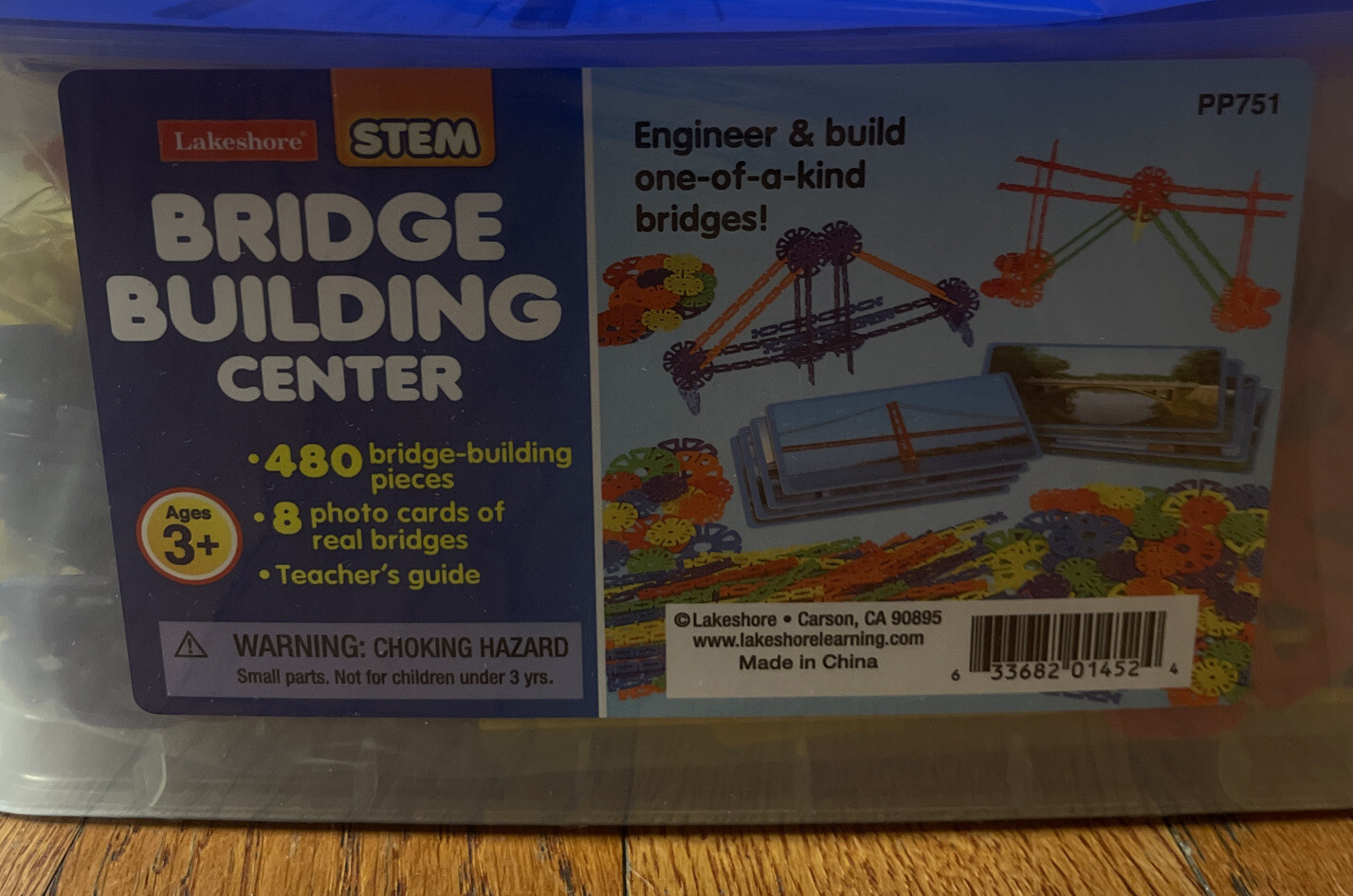 Lakeshore Stem Bridge Building Center Pp751 for sale online | eBay