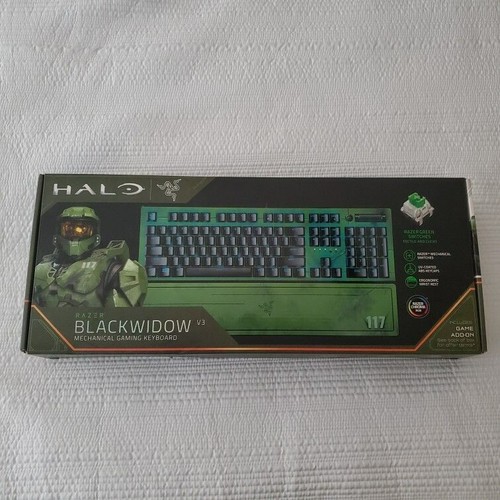 Razer BlackWidow V3 Mechanical Gaming Keyboard - Halo Infinite, US ...