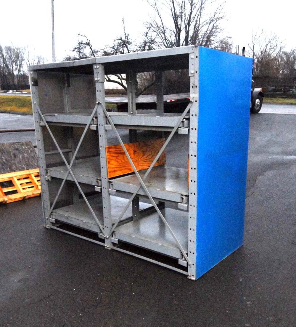 Industrial pull-out glide out shelving 46854 | eBay