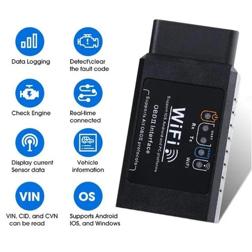 Automotive Fault Detection Device ELM327 OBD2 V1.5 WIFI OBD 2 OBDII Scanner Gt > | eBay