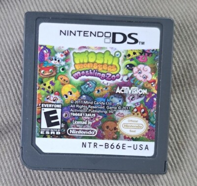 Moshi Monsters Moshlings Zoo - Nintendo DS Cartridge Only Tested | eBay