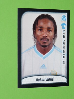 #257 BAKARI KONE OLYMPIQUE MARSEILLE OM PANINI FOOTBALL FOOT 2009-2010 ...