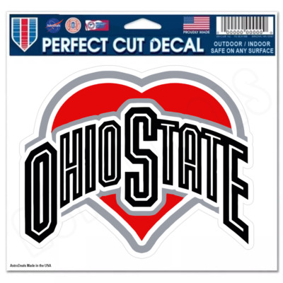Ohio State Buckeyes Logo NCAA College Vinyl Sticker Decal *Size: 3"-12 ...