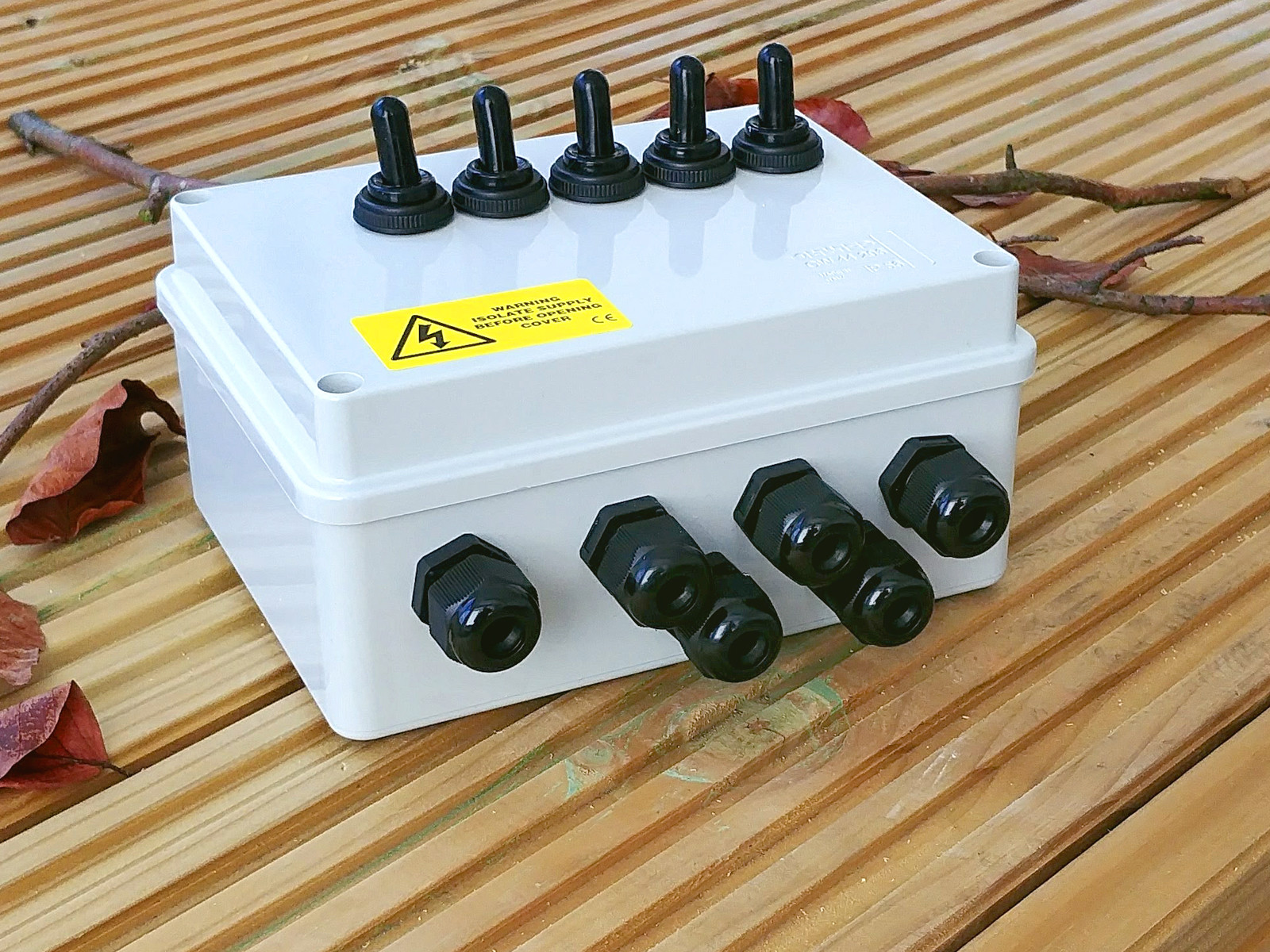 Outdoor Switch Box for Lighting, Ponds and Pumps - 2, 3, 4, 5 and 6 Way ...