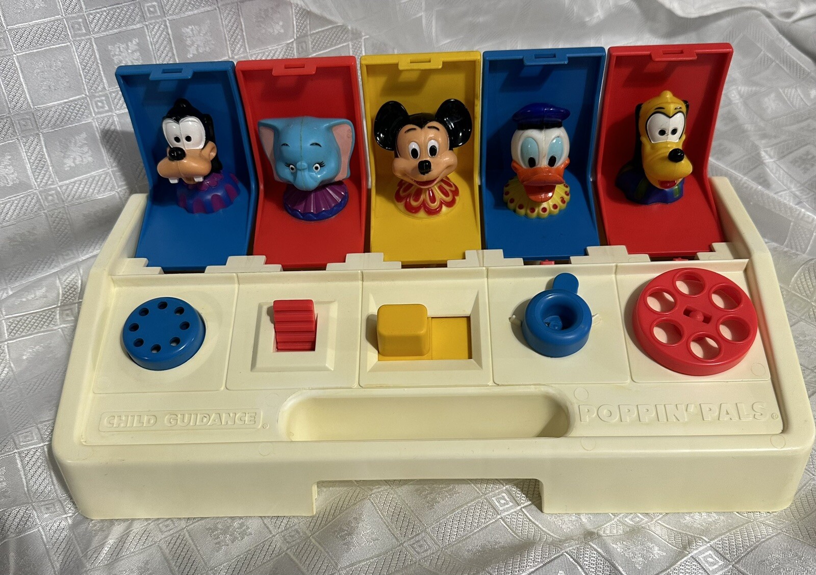 Vintage Playskool Poppin' Pals Mickey Mouse Disney Characters Toddler ...
