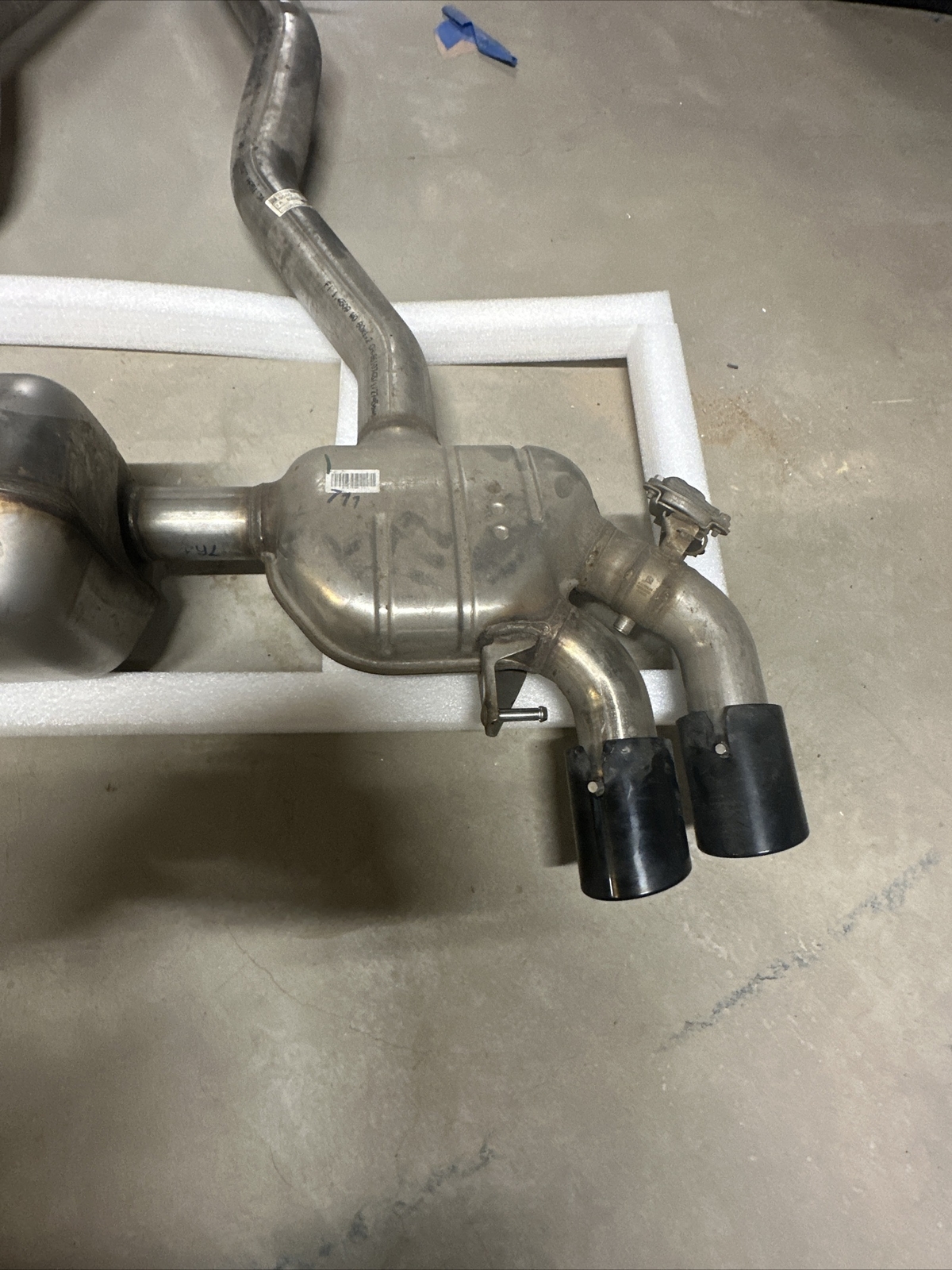 2023 BMW F90 M5 Competition COMPLETE SPORT M EXHAUST SYSTEM MUFFLER PIPE OEM | eBay