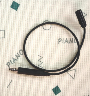 Bose A20 Aviation Headset Adapter Cable 6pin To Helicopter U174 Plugs ...