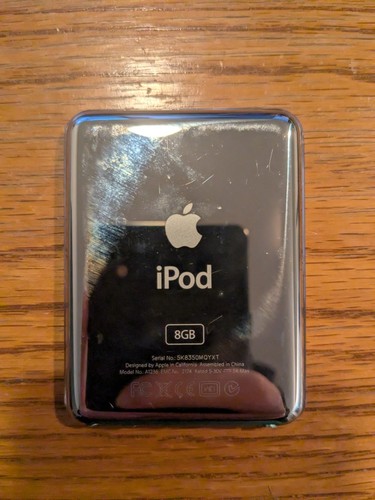 Apple 8GB iPod Nano A1236 3rd Generation Green/Teal Tested And Working ...