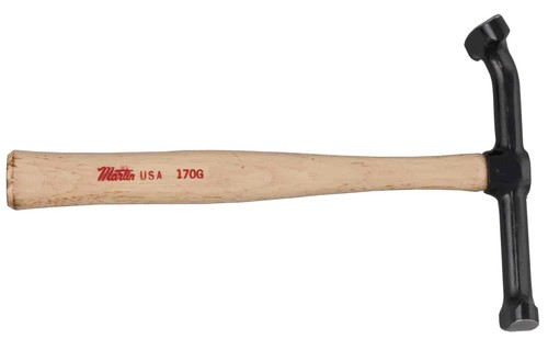 Martin Tool and Forge 170G Door Skin Hammer Hickory Wood Handle Overall ...