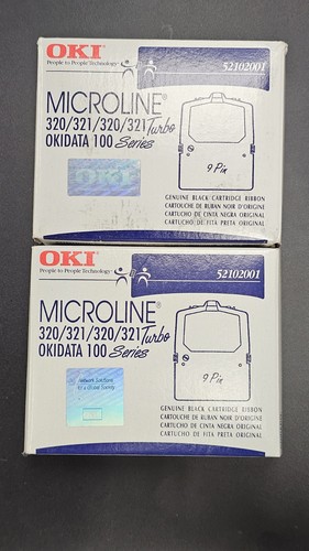 NEW OKI Okidata Microline ML 180, 190, 320, 380, 390 Ink Ribbons 52102001 | eBay
