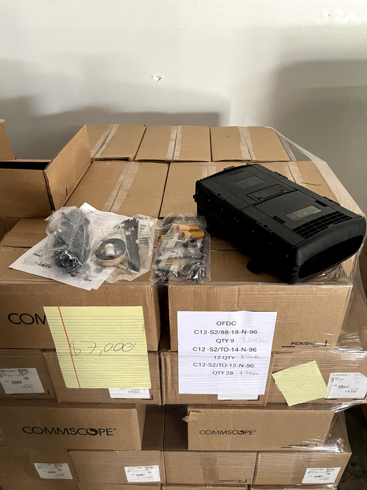 COMMSCOPE FIBER OPTIC SPLICE KIT (OFDC-C12-S2/88-18-N-96) | eBay
