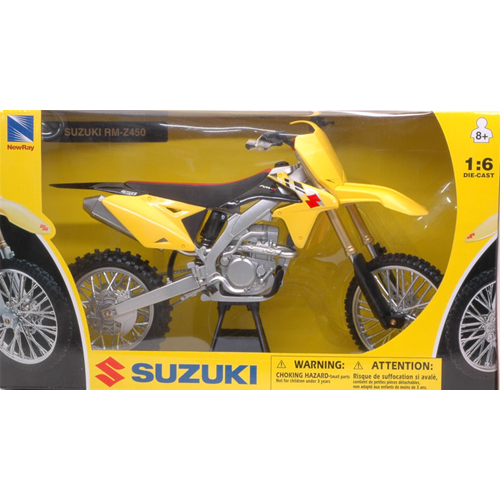 SUZUKI RMZ450 1:6 New Ray Moto Modellino Nuovo | eBay