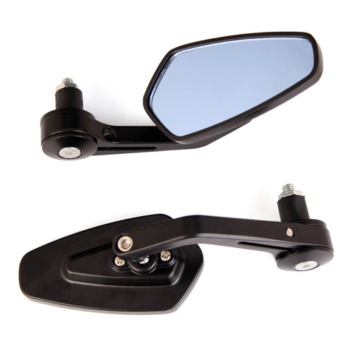New Motorcycle 7/8" Bar End Mirrors Custom For Honda CB650F CBR600F ...