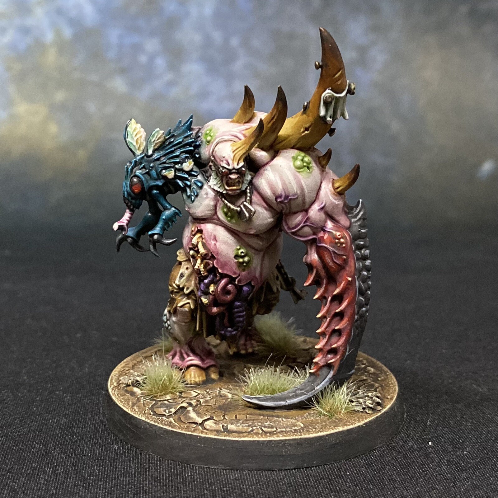 Gellerpox Nightmare Hulk, Deathguard Chaos Spawn, Warhammer 40K | eBay