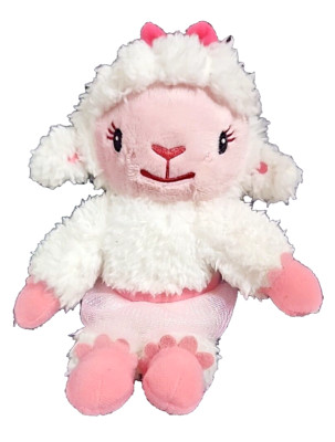 Disney Doc McStuffins Lambie Plush 8" White Stuffed Lamb Toy (BOP5) | eBay