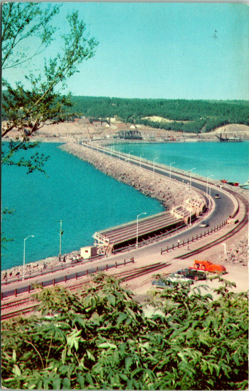 Canso Causeway Halifax NS Canada Postcard used 1957 | eBay