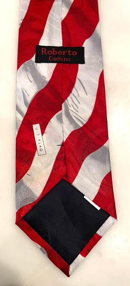 Roberto Cellini U.S. American Flag Mens Tie | eBay